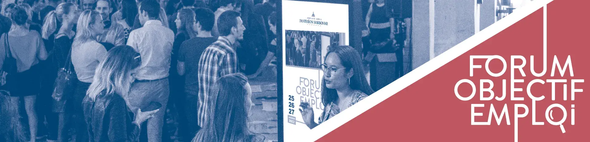 Forum objectif emploi 2022 | Université Paris 1 Panthéon-Sorbonne